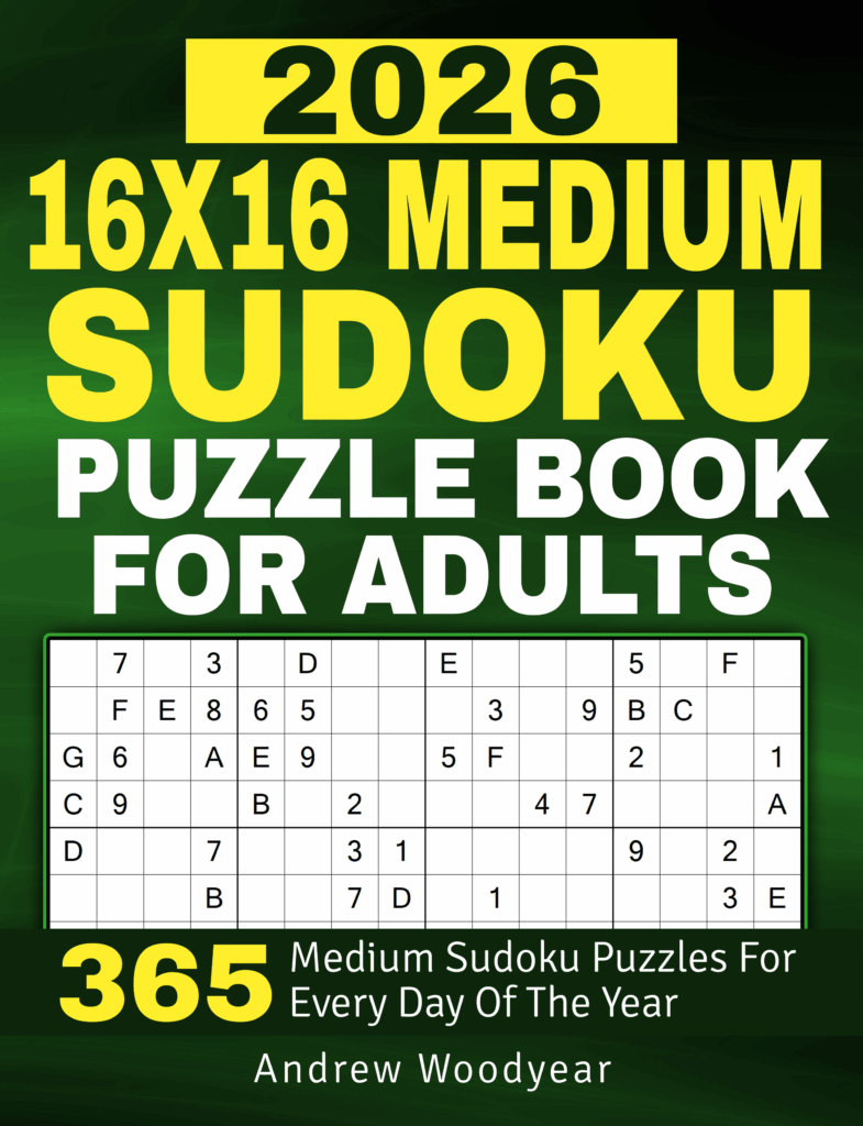 Free Printable Sudoku X Puzzles – Woodyear Books