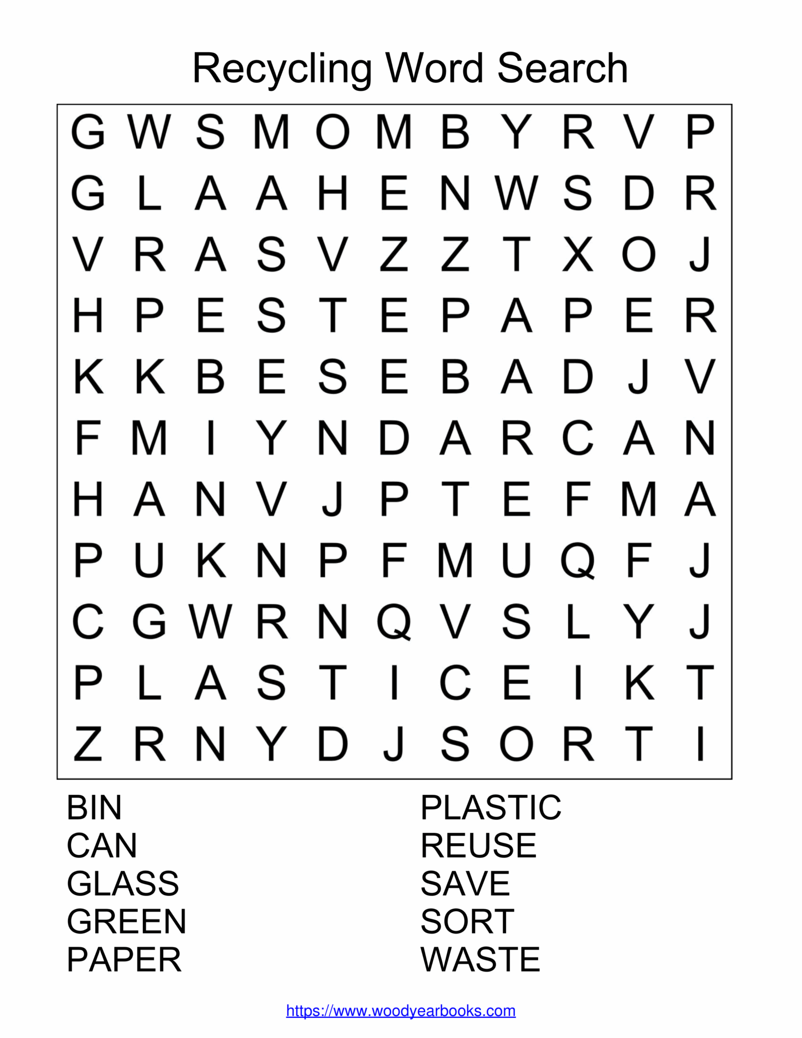 Free Printable Word Search Puzzles For Seniors – Woodyear Books